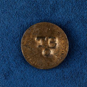 French Colonial Copper Stampee – Central Bank Museum