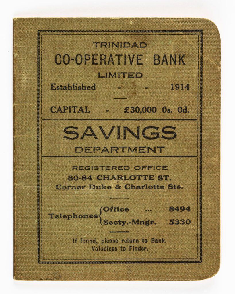 Savings Bank Book Cooperative Bank Cover – Central Bank Museum