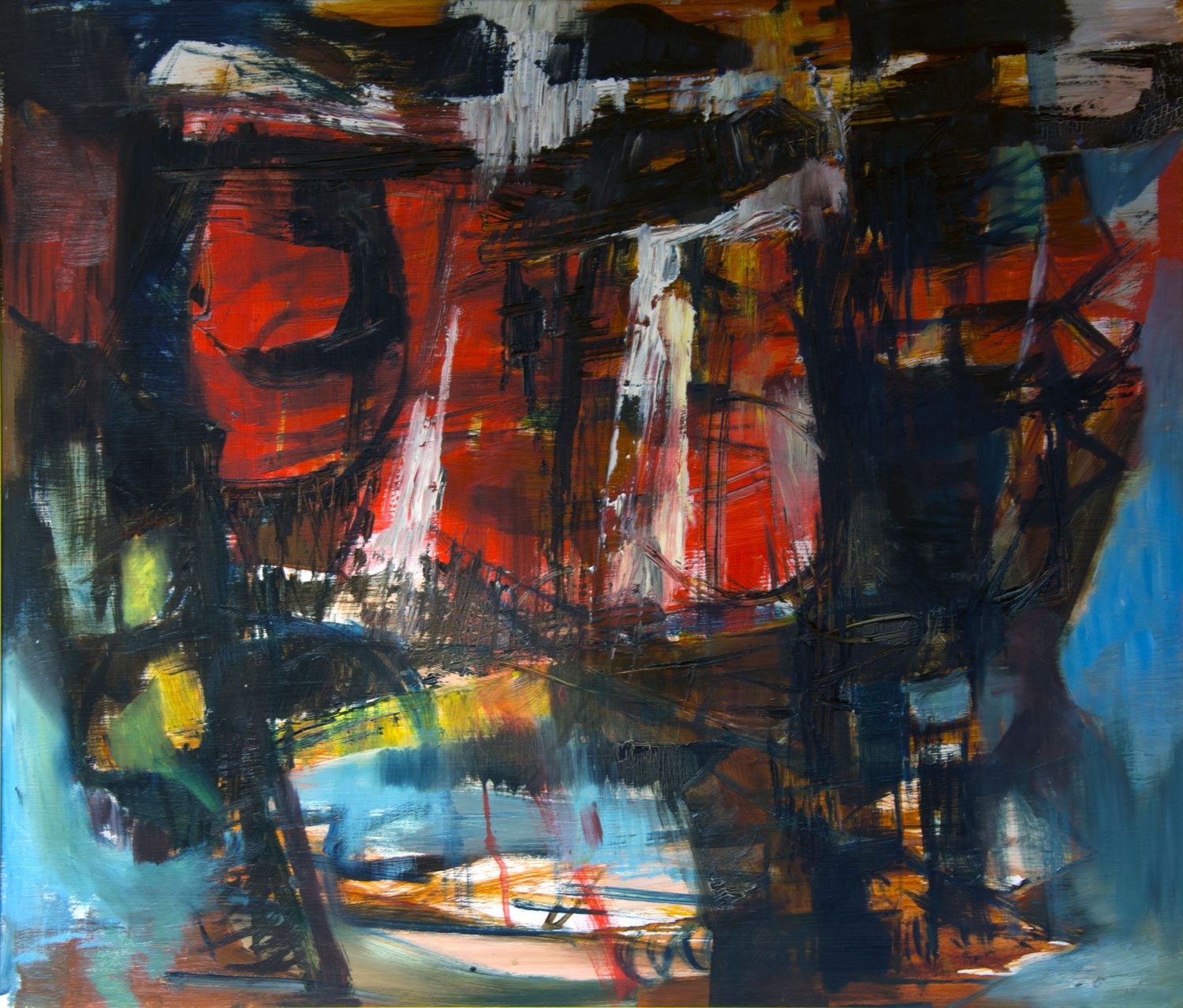 1980-Willi Chen-Red Coast 2 – Central Bank Museum