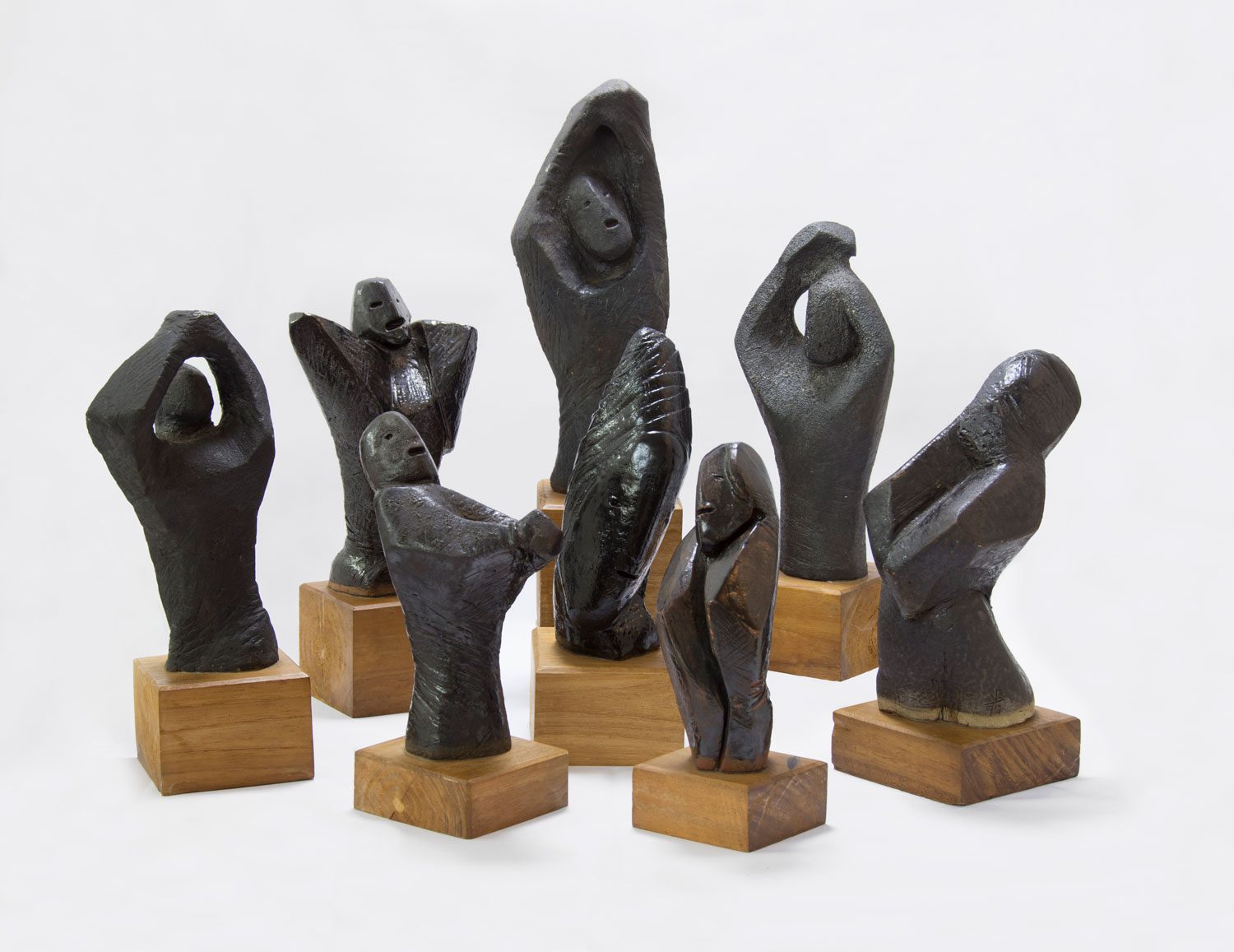 1981-Vera Baney-Untitled (Group-of-Ceramic-Sculptures) – Central Bank ...