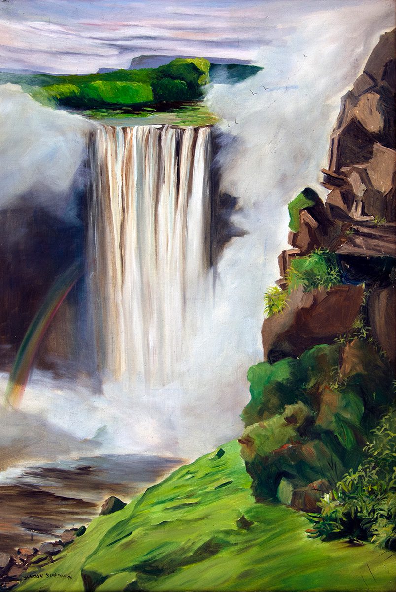 1994 – Duncan Simpson – Kaieteur Falls – Central Bank Museum