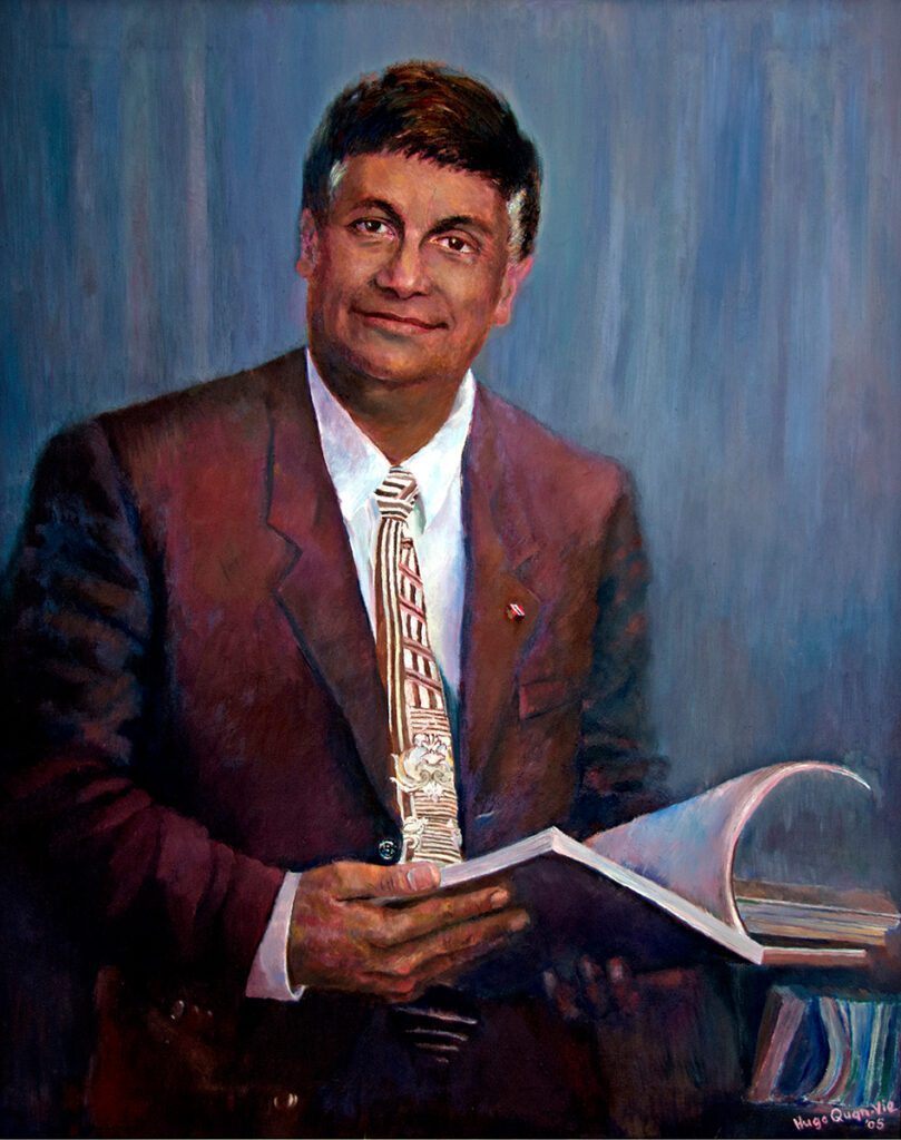 2005 – Hugo Quan Vie – Portrait of Governor Winston Dookeran – Central ...